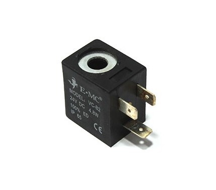Катушка (соленоид) EMC XHD-V2-E4 (24V DC, для распределителя RV) - цена ...